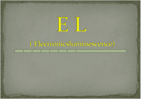 OLED(Organic Light Emitting Diode: 유기발광다이오드) 원리