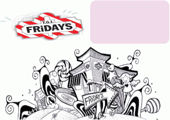 TGI Fridays 마케팅(ppt)