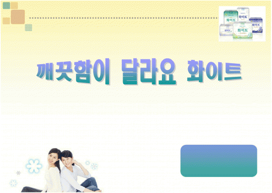 화이트(생리대) 시장조사