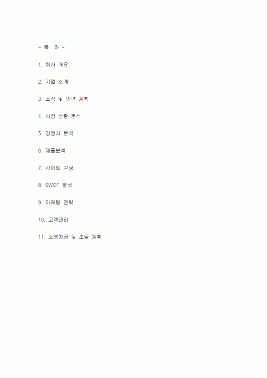 [벤처창업론]아침식사대용 생과일, 샐러드 배달 사업계획서