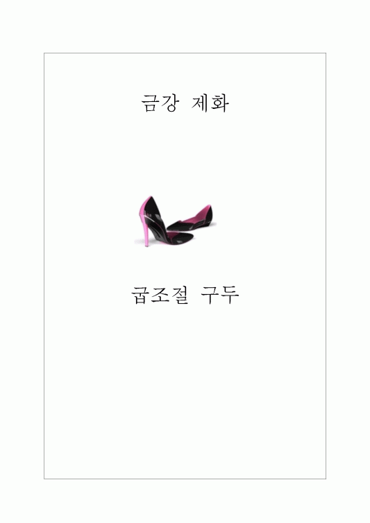 [분석/조사] 금강제화 기업분석 및 마케팅 전략