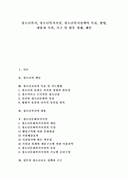 [청소년복지][복지]청소년의 개념, 청소년교육의 목표 및 지도방향, 청소년복지의 내용, 청소년문화복지시설, 청소년복지 정부정책과 기구, 청소년육성 정책 추진 과제의 반영, 향후 청소년복지정책 제언 분석
