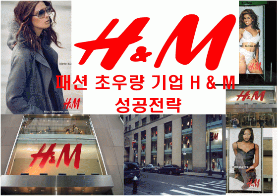 패션 초우량 기업 H & M 성공전략