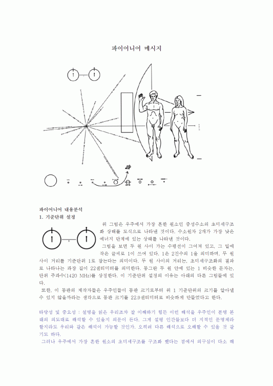 우주 ET 메세지 분석
