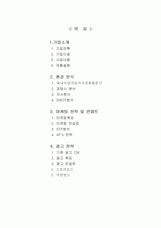 [마케팅원론]국내 수입차시장 점유율 향상을 위한 혼다(HONDA) 광고전략