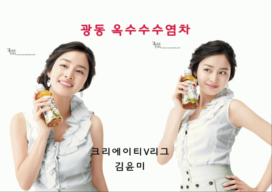 광동 옥수수수염차 마케팅 분석