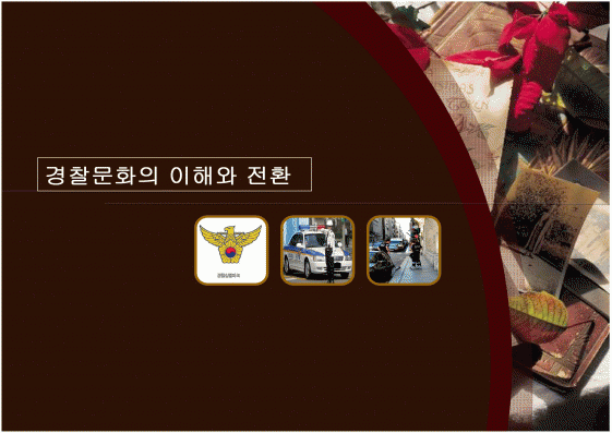 경찰문화의 이해와 전환 ppt