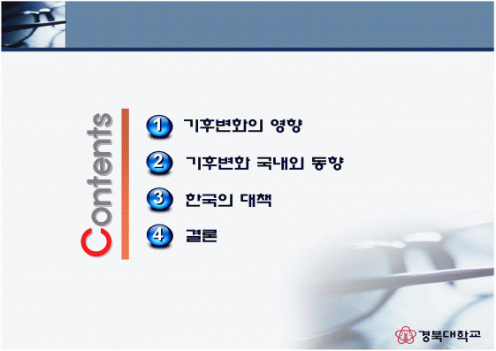 세계기후변화협약과 우리나라의 대응방향