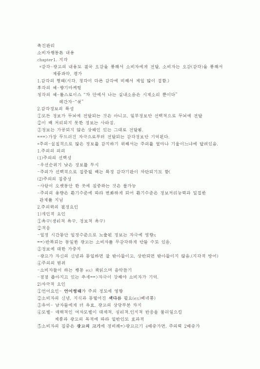 소비자 행동론 핵심 요약
