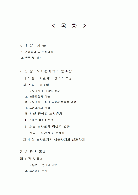 호텔관광 인사관리