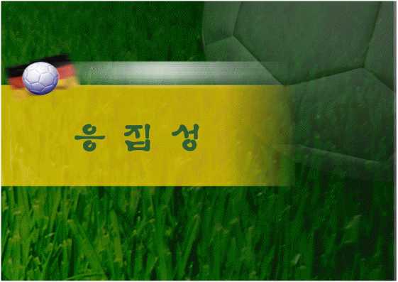 응집성-스포츠심리