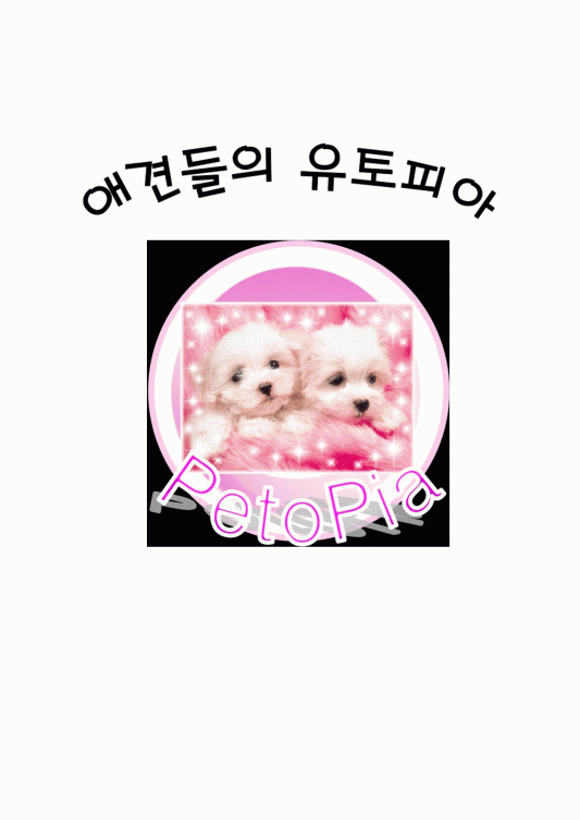 애완동물 사업계획서