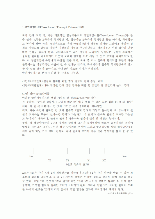 양면게임이론과 한.EU FTA