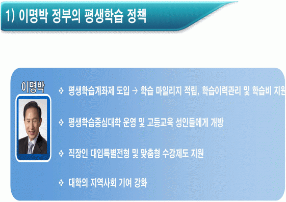 [평생교육법]평생학습정책