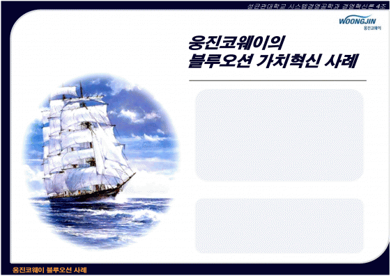 웅진코웨이의 블루오션 가치혁신 사례