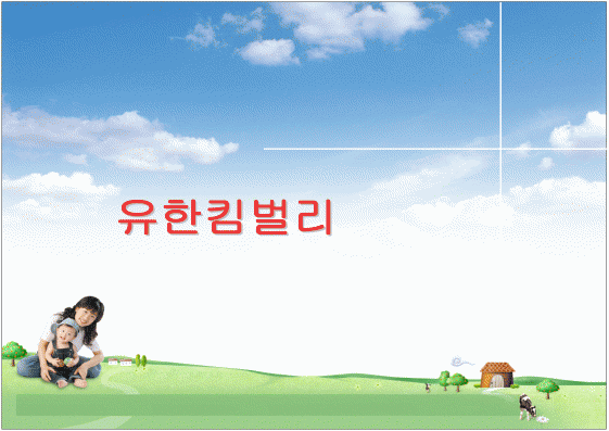 유한킴벌리 회사 마케팅 이미지 이익 기업소개