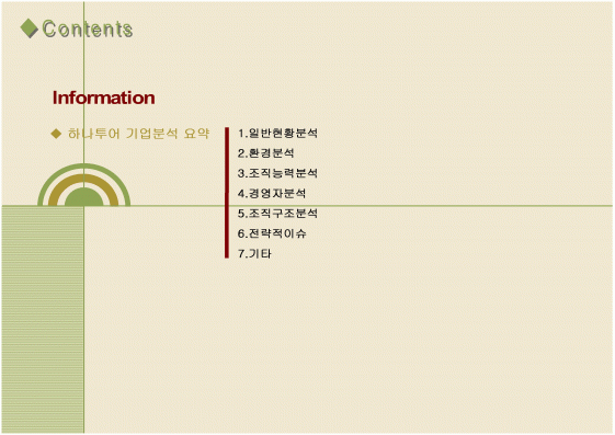 하나투어 기업분석