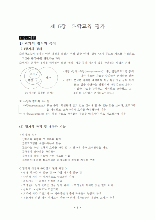과학교육평가
