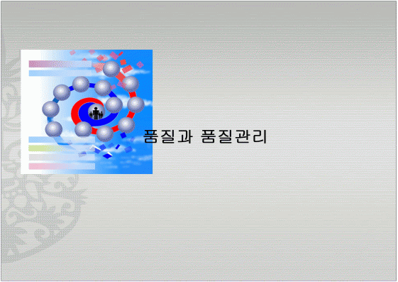 품질과 품질관리