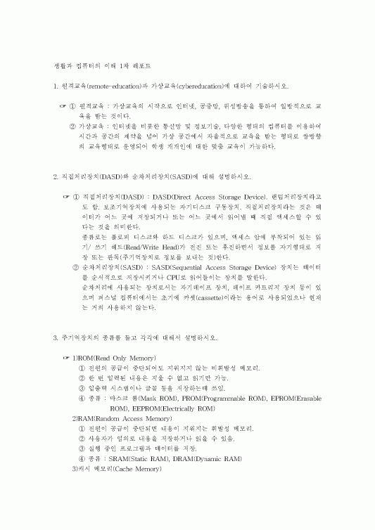 생활과컴퓨터의이해