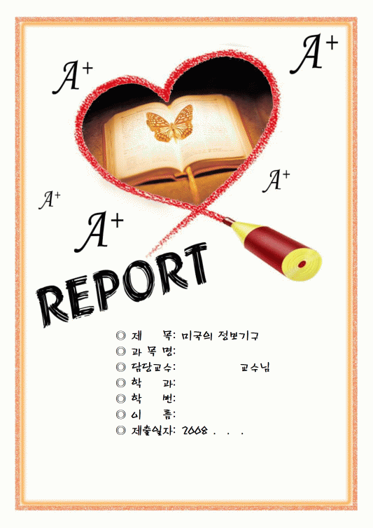 미국의 정보기구