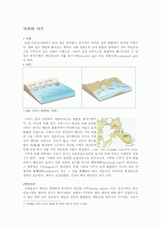 사취.사주.간석지 보고서