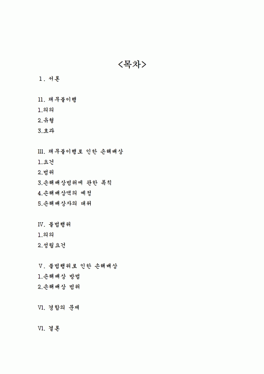 불법행위 채무불이행. 손해배상경합