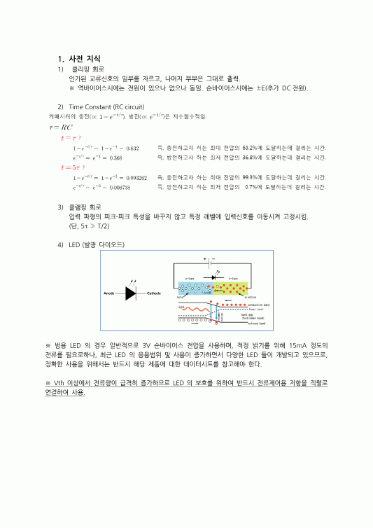 실험5 클리핑 회로
