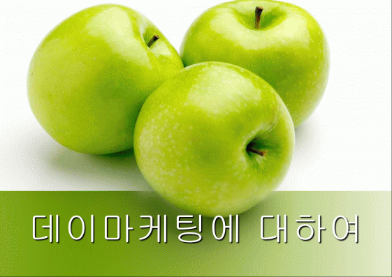 데이마케팅이란?