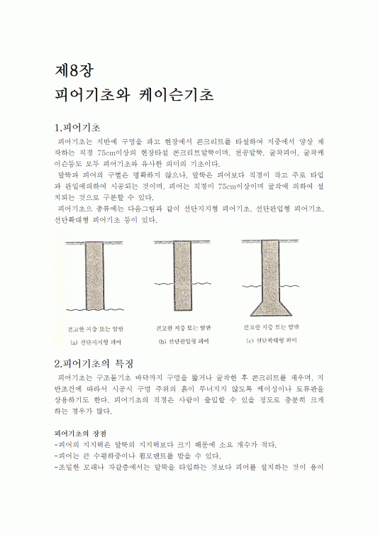 기초공학 8장 레포트 자료