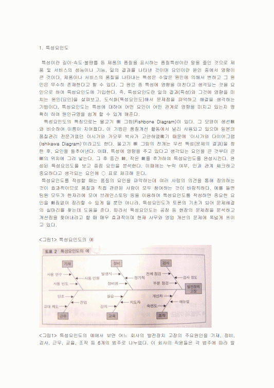 기본적 7QC도구와 신 7QC도구