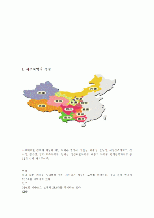 중국 서부대개발
