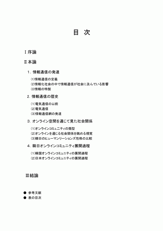 (일어) 한일 온라인문화 비교