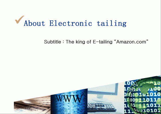 About Electronic tailing