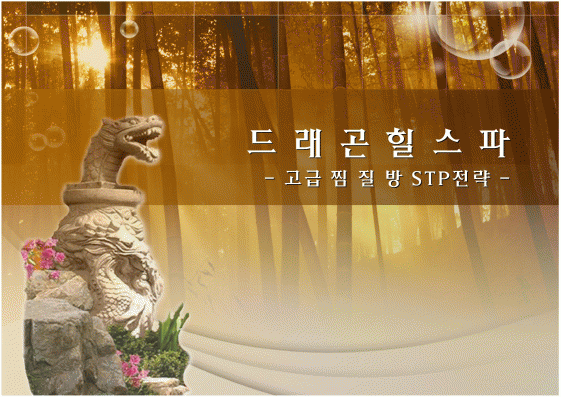 STP전략 (고급찜질방)