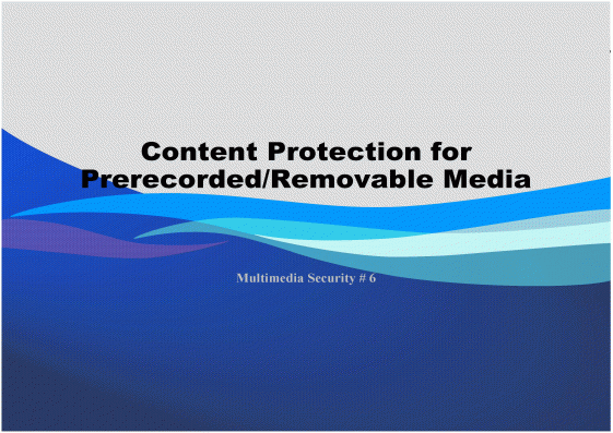 CPPM CPRM 프로젝트 발표 PPT자료입니다