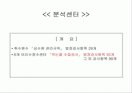 기기분석 (UV – vis,  AAS, ICP, IC, GC)