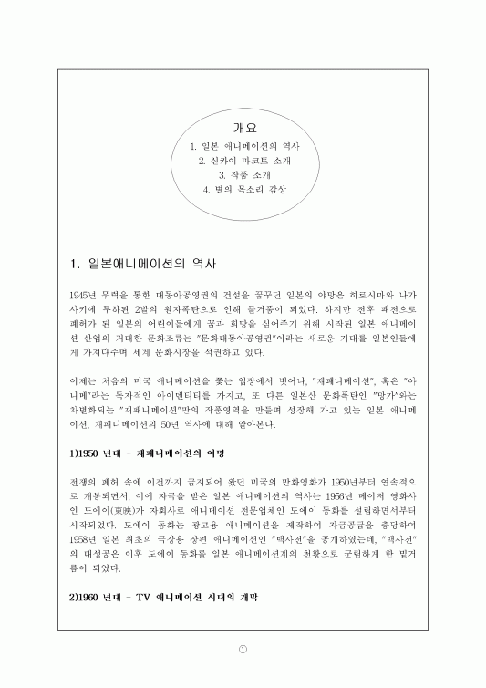 신카이마코토 작품 소개