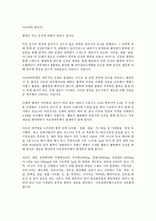 아토피 피부병과 탱자의 효능