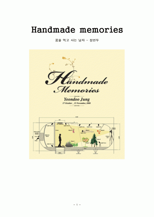 Handemade Memories 정연두展 감상문