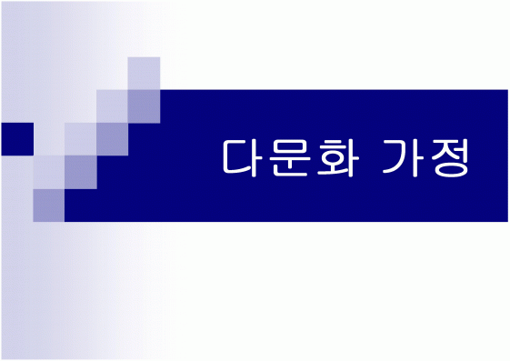 [사회복지론] 다문화가정의 현황과 개선방안 분석 [레포트]