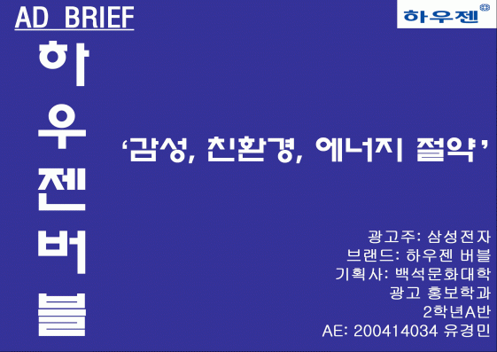 하우젠 버블 기획서