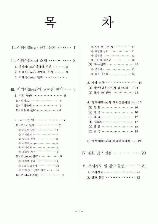 이케아(Ikea) 마케팅 , 성공전략