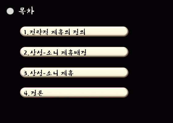 삼성과 소니의 전략적 제휴