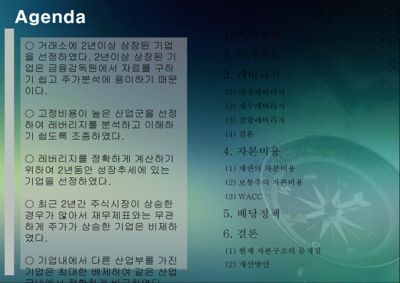 STX - 대우조선해양 재무구조분석