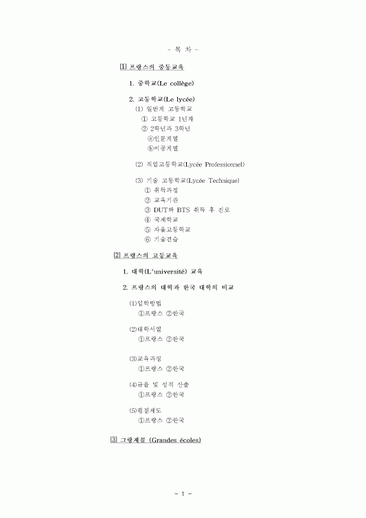 프랑스의 교육 제도