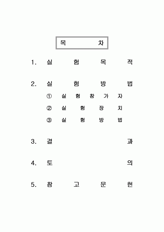 <인간공학>산업공학실험-단기기억실험