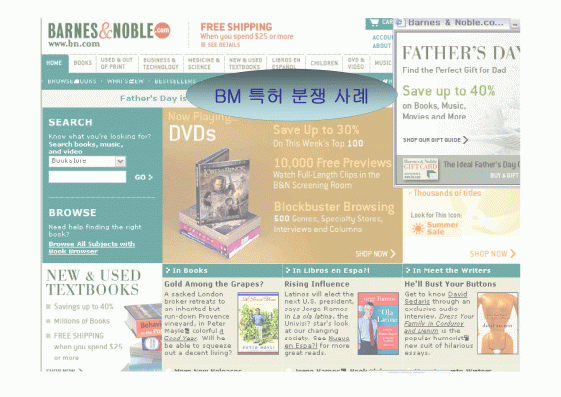 BM 특허 분쟁 사례