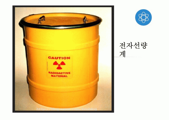 전자선량계 레포트 자료