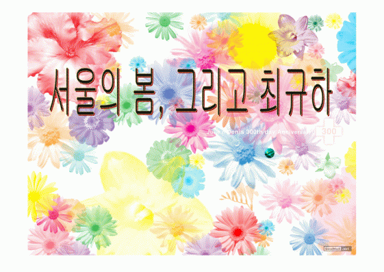 서울의 봄 그리고 최규하.ppt